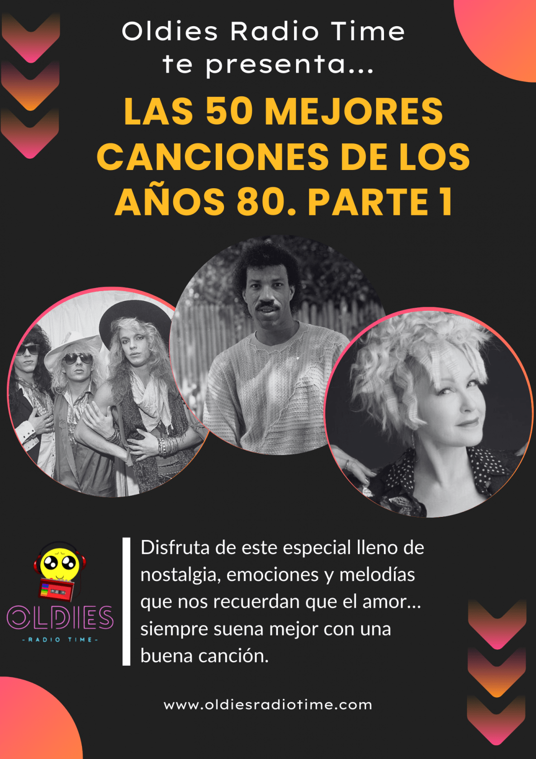Top de las 50 Canciones más Románticas de los Años 80 - Oldies Radio Time